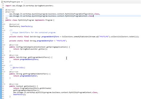 Aws Blu Age Structure Of A Modernized Application Aws Mainframe