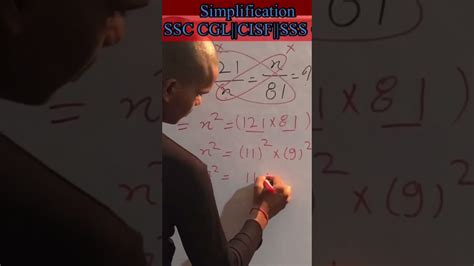 Simplification Short Tricks Ssc Cgl Ssc Gd Cisf Maths Short