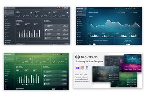 dashtrans bootstrap admin template