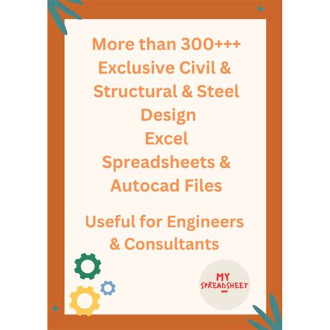 More Than 300 Exclusive Civil And Structural And Steel Design Excel Spreadsheets And Autocad Files