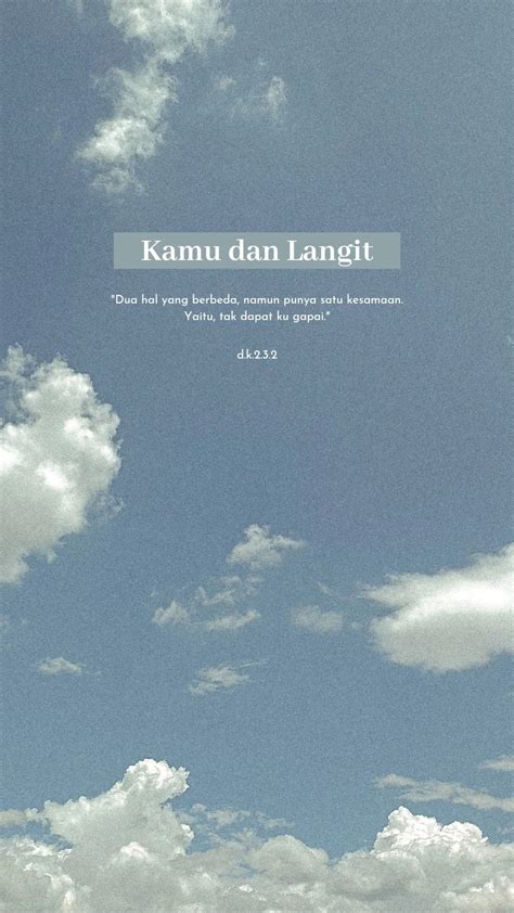 Typography | Langit, Persamaan