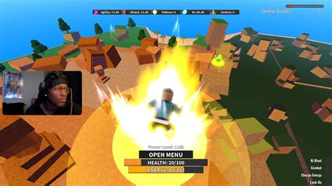Dbz On Roblox Is Completely Unfair Lmao Rningen