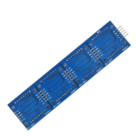 Dot Matrix Module Max7219 Microcontroller 4 In One Ubuy India