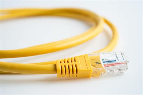 Premium Photo Ethernet Cable For Connect To Wireless Router Link To Premium Photo Ethernet Cable For Connect To Wireless Router Link To