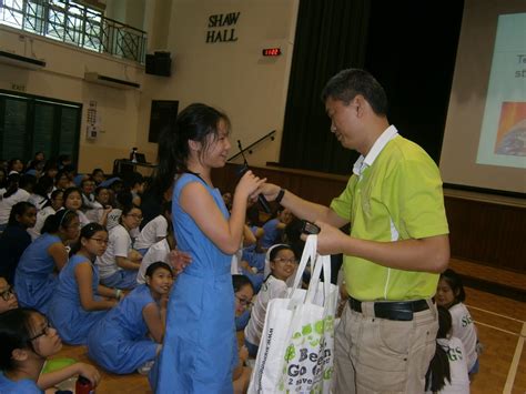 Sos Global Warming Assembly Talk Yishun Town Secondary And Singapore