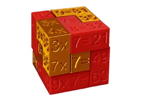 Math Cube Multiplication Training By Anneck Makerworld