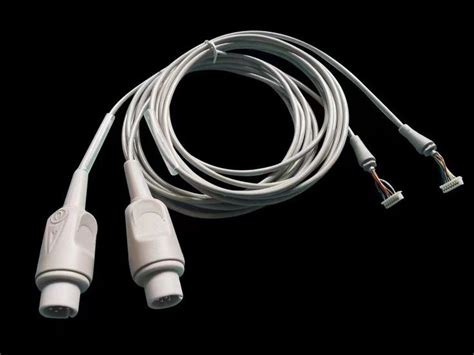 medical connector cable with 6 input and 4 4 output pins