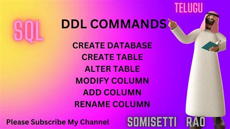 Ddl Commands Youtube