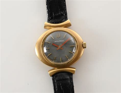 Sold Price Vintage Bulova Accutron 14k Gold Ladies Wristwatch