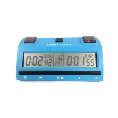professional chess digital timer chess clock count up down board game