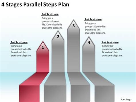 advantage of parallel processing steps plan powerpoint templates