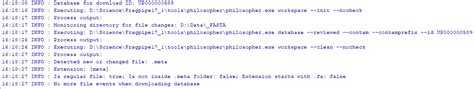 Java Error In Philosopher Database Tools · Issue 657 · Nesvilabfragpipe · Github