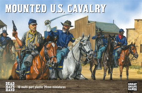 Mounted Us Cavalry On Kickstarter For Dead Mans Hand Updated