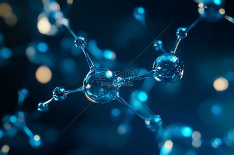 청색 분자 구조