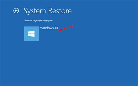 How To Use Windows 10 System Restore Password Recovery