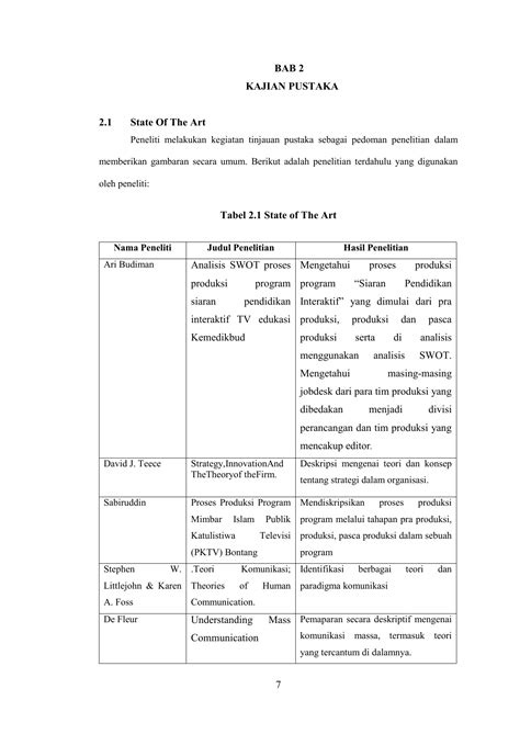 Swot Program Pendidikan Syslasopa