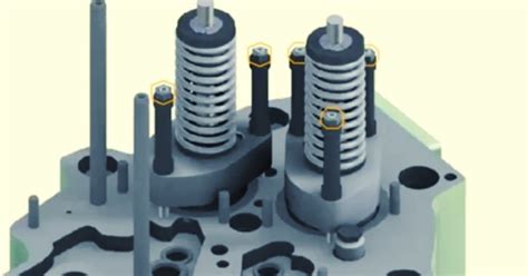 How To Overhaul Caged Exhaust Valve In An Auxiliary Engine Marine