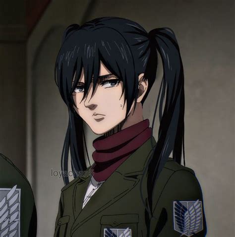 Mikasa Ackerman Attack On Titan Mikasa Anime Mikasa Scarf