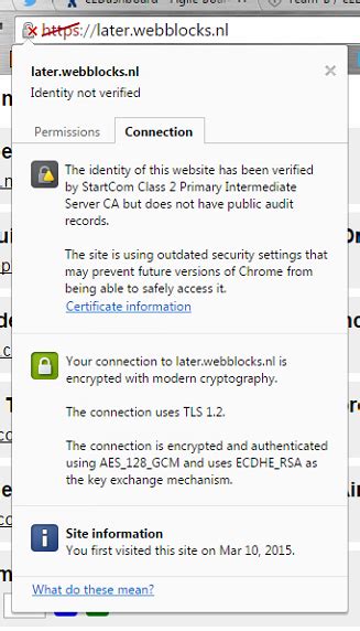 Ssl Why Does Chrome On 1 Computer Say My Certificate Is Invalid Insecure Server Fault