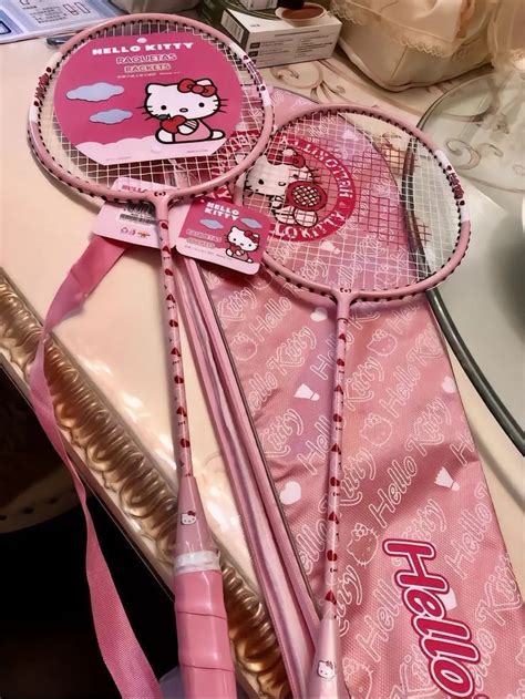 Hello Kitty Badminton Magic Explore The Victor X Hello Kitty Auraspeed