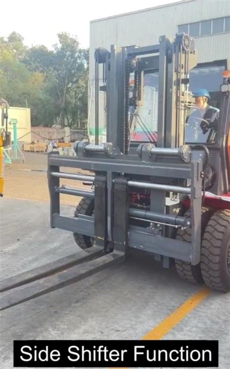Flift 5 Ton Diesel Forklift With Side Shifter And Fork Positioner