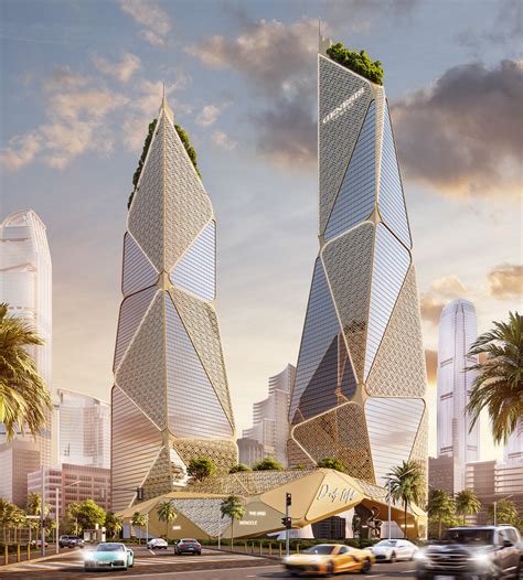 Multi Functional Complex Genesis Towers Behance