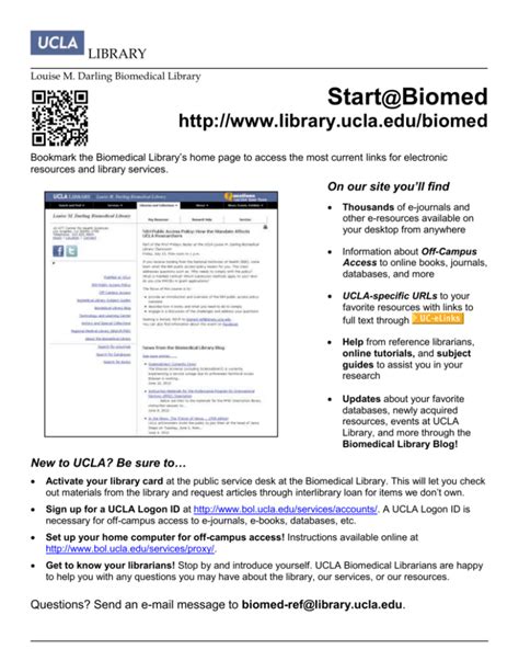 Start Biomed Ucla Library Blogs