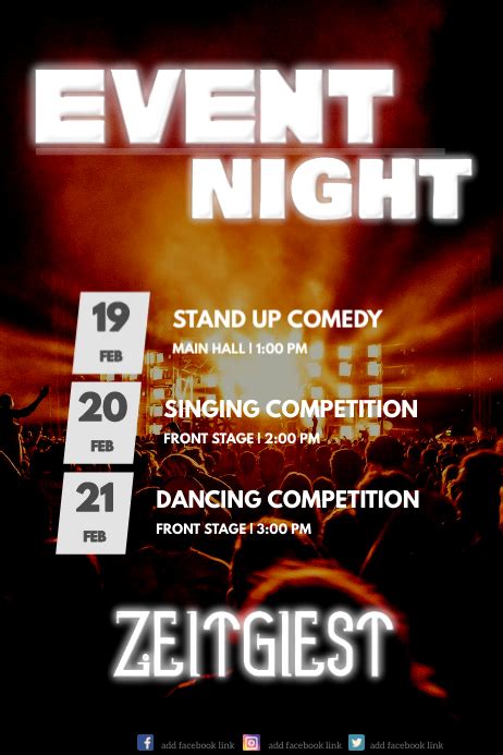 Cool College Poster Designs