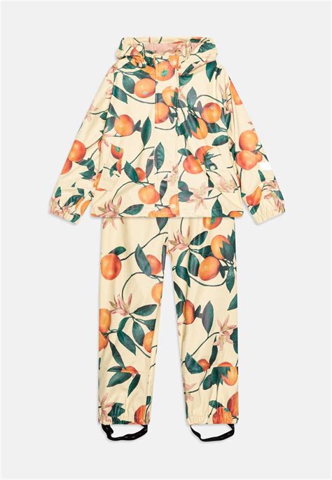 Molo Zet Set Waterproof Jacket Orange Uk