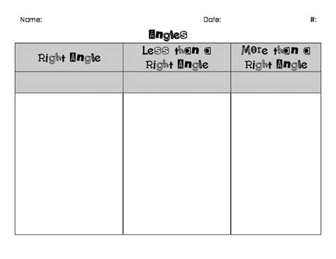 Angle Sort By Ms Reis Tpt