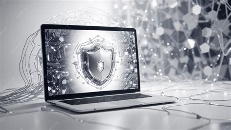 Premium Photo Cyber Security Wallpaper For Presentation Soft Tone