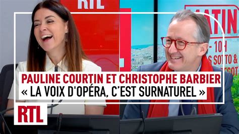 Pauline Courtin Et Christophe Barbier La Voix Dopéra Quelque Chose
