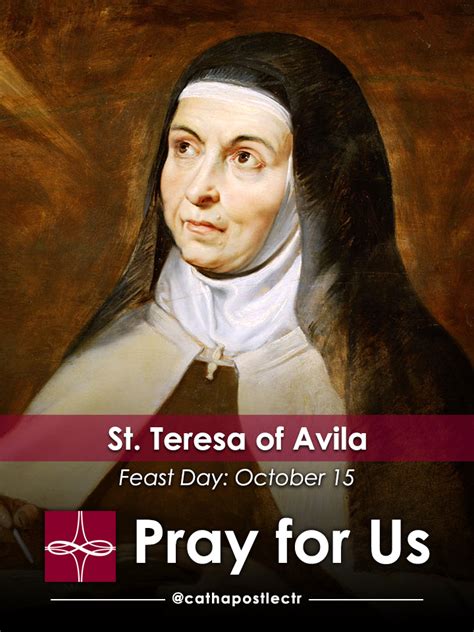 St Teresa Of Avila — 麻豆视频下载 Feast Days