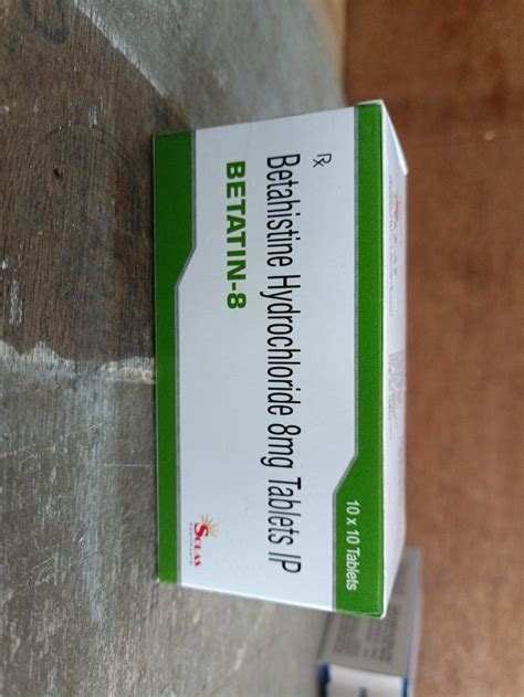 Betahistine Hydrochloride Tablets 8 Mg At ₹ 62stripe In Chennai Id