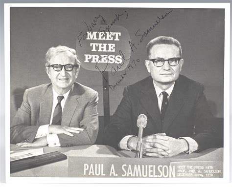 Paul A Samuelson Signed Photograph Raptis Rare Books Fine Rare And Antiquarian First