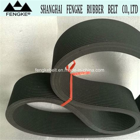 Double Sided Poly V Belts V Ribbed Belts Multi Ribbed Belts Poly Belt