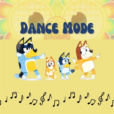 Bluey Dance Mode Music For Tonie Box Etsy