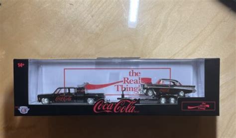 M2 Machines Coca Cola Dually 1973 Chevrolet Cheyenne Super 30 1957