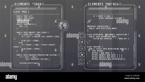 Java Code Stock Vector Images Alamy