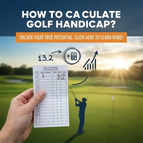 How To Calculate Golf Handicap Simple Guide 2025