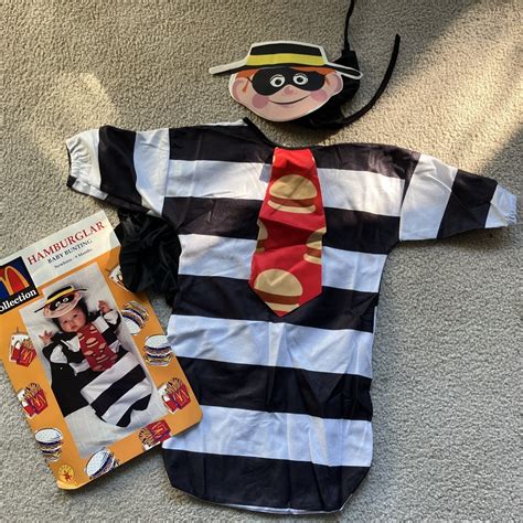 Hamburglar Costume Men Halloween X Mcdonalds Halloween Costume