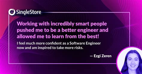 Internship Engineering Datadriven Analytics Singlestore