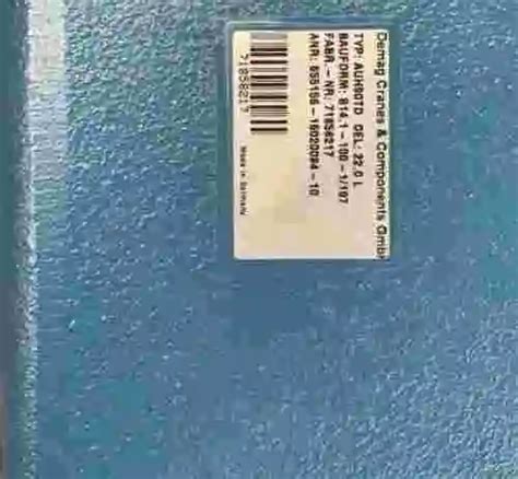 Motor Reductor Demag Zba 132 B4 B140 Motores