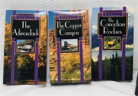 Vintage Railroad Locomotive Vhs Tapes Lot Of Grelly Usa