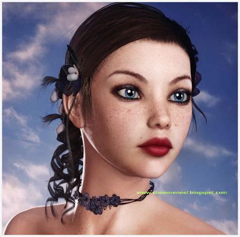 Showmeneel Beautiful 3d Girl