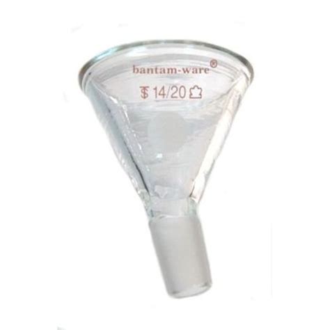 Kimble Chase Funnel Offset Powderoffset Cone Powder Addition Funnels With Standard Taper Joint