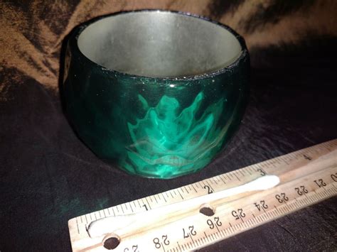 Beautiful Bright Green Translucent Diamond Cut Bakeli Gem