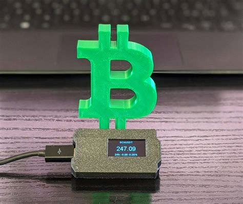 Cryptogadgets V1 Stand Alone Cryptocurrency Wifi Ticker Bitcoin Price