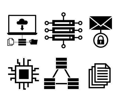 Data Base Vector Icons 171830 Vector Art At Vecteezy