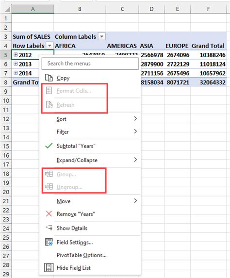 How To Lock Pivot Table In Excel Easy Ways
